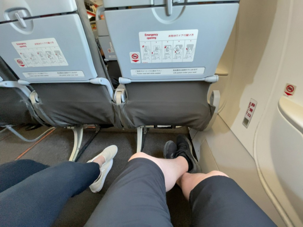 ジェットスターの「エクストラ・レッグルーム・シート」を利用した正直な評価